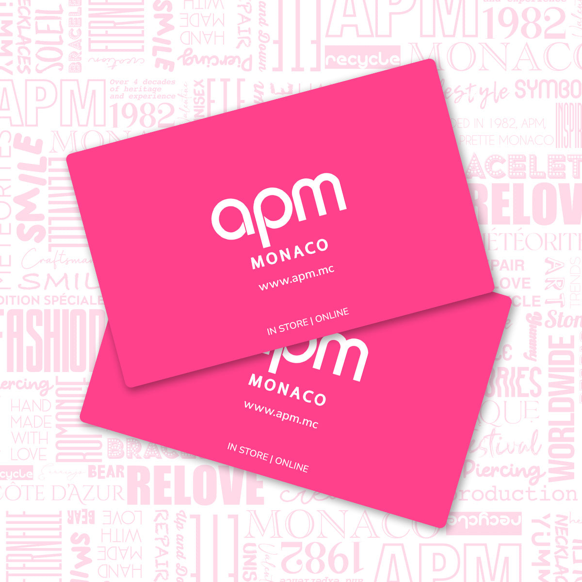 Carte Cadeau – APM Monaco