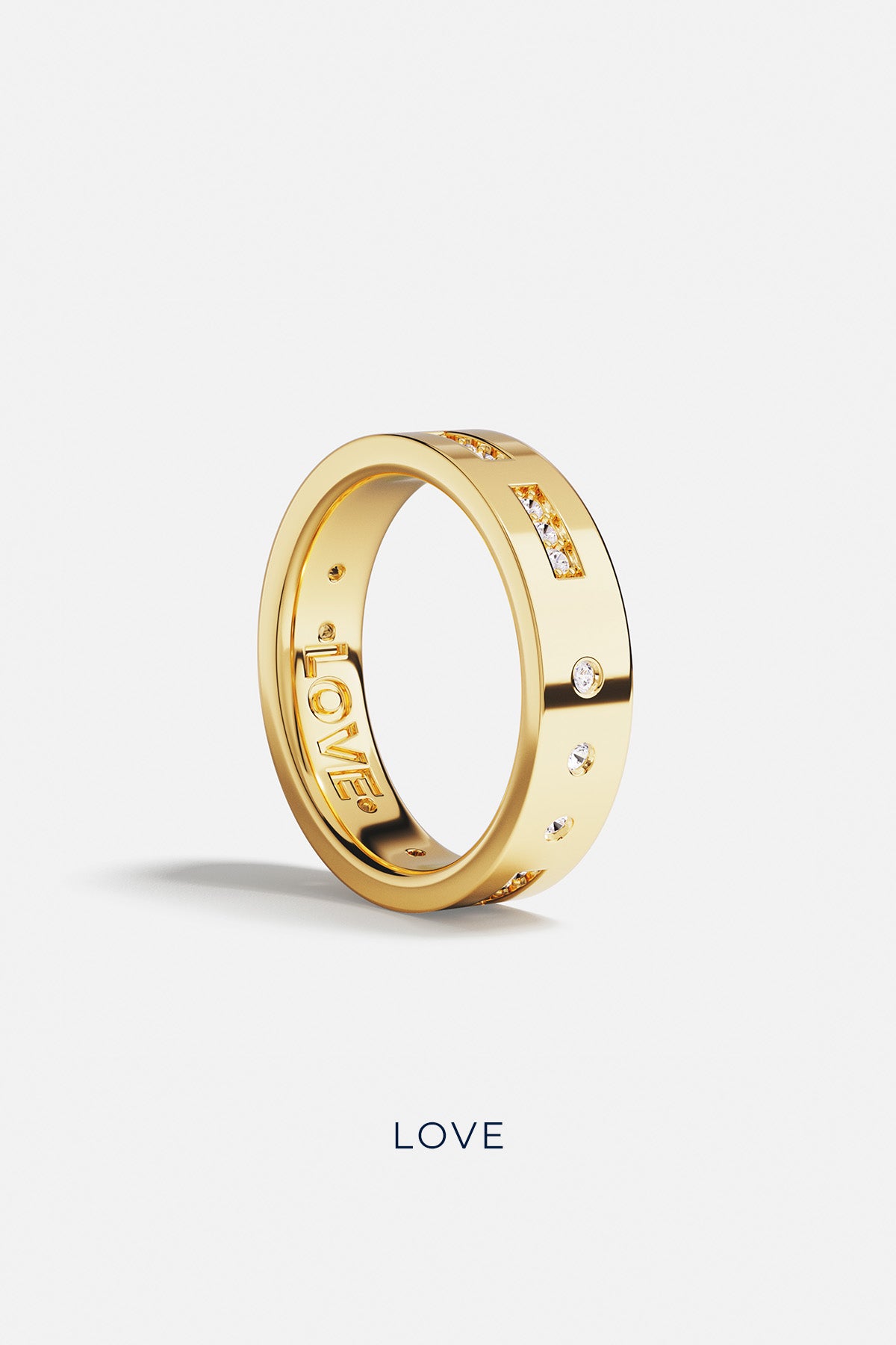 Bague Code Morse LOVE | APM Monaco